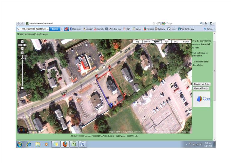 Acme Planimeter – measures map areas using Google maps | Real Estate ...